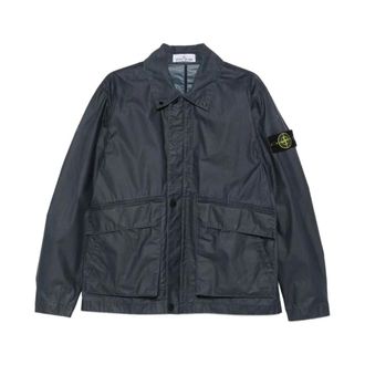 Stone Island Light Jackets - - Jackets - Herren - Blau - M