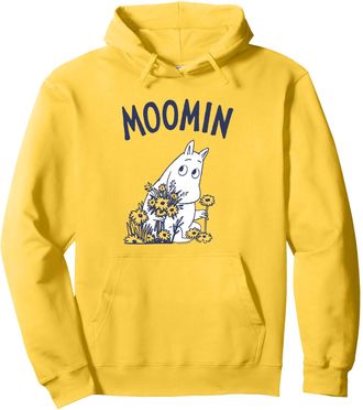 Moomin Mumins Moomintroll Blumen Pullover Hoodie