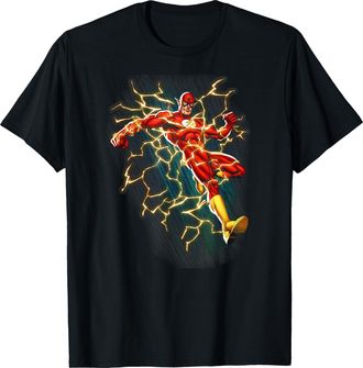 DC Comics The Flash Symbol Knockout T Shirt T-Shirt