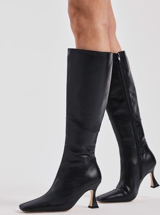 Tony Bianco Fantasy - Bottes à talon en cuir - Noir
