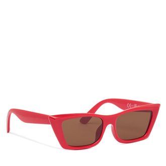 Pieces Sonnenbrillen Pieces Pctrine Sunglass Box 175942 Rot