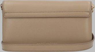 Marc Jacobs Chain-Detail Leather Wallet - Beige