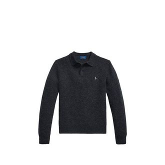 Polo Ralph Lauren Pull col polo c&ocirc;tel&eacute; en laine et coton