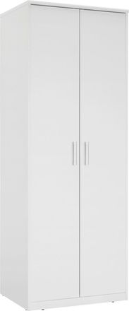 Xora Kleiderschrank, Weiß, Holzwerkstoff, 1 Fächer, 72x194x54 cm, erweiterbar, Typenauswahl, Schlafzimmer, Kleiderschränke, Drehtürenschränke