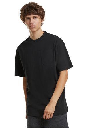 Urban Classics Tall Pocket Tee Black, XL