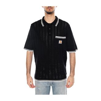 Carhartt Work in Progress S/S Ramsey Polo - - Tops - Herren - Schwarzk - XL