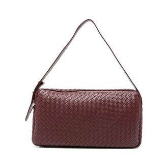 Elleme Trousse Large Woven - - Bags - Damen - Rot - ONE SIZE