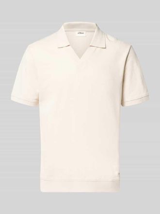 s.Oliver Red Label Regular Fit Poloshirt aus reiner Baumwolle
