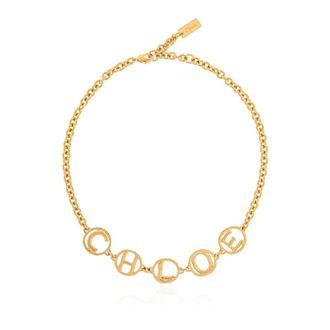 Chlo&eacute; Script Choker - - Accessories - Damen - Gelb - ONE SIZE