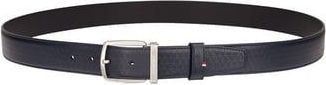 S.T. Dupont Ceinture Line D en cuir emboss&eacute;
