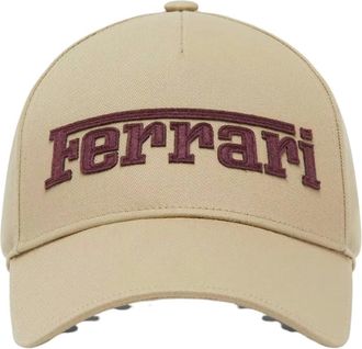 Ferrari Casquette de baseball brod&eacute;e - Homme - Accessoires - Gris - Taille: ONE Size