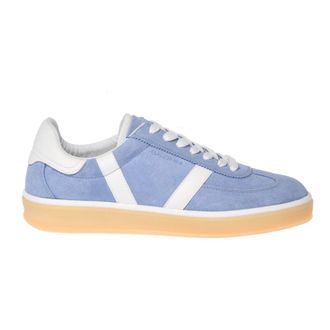 Baldinini Femme, Chaussures, Bleu, Taille: 41 EU Suede Baskets