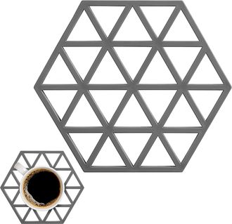 Generic Topfuntersetzer, 2 St&uuml;ck, f&uuml;r hei&szlig;e T&ouml;pfe / hei&szlig;e T&ouml;pfe, isoliert, flexibel, langlebig, rutschfest, gro&szlig; (C)