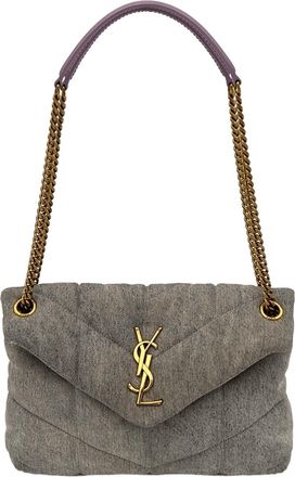 Saint Laurent Crossbody Bags - Saint Laurent Puffer Bag - Purple - Gr. unisize - in Orange - f&uuml;r Damen