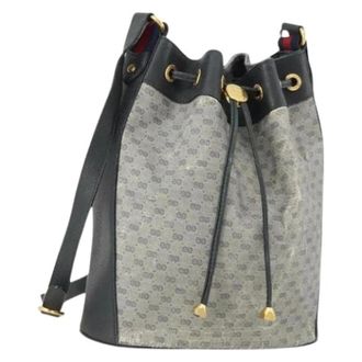 Gucci Pre-owned Vintage Bucket Bag - - Pre-owned - Damen - Blau - ONE SIZE