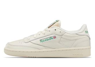 Reebok Damen Club C 85 Vintage Sneaker, Chalk Alabaster Glen Green, 39 EU