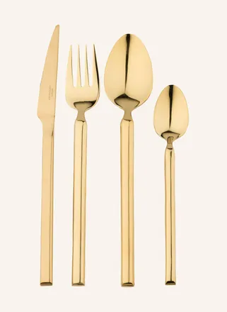 Broste Copenhagen Broste Copenhagen 4-Tlg. Besteck-Set Tvis gold