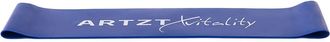 ARTZT Theraband Rubber Band | Miniband Fitnessband für Training von Armen, Beinen, Po und Bauch | Sportband in 5 Stärken erhältlich Blau | Sehr schwer, OneS
