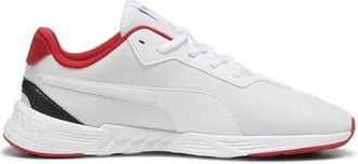 Puma Baskets unisexe Ferrari Tiburion, P White Rosso Corsa P Black, 43 EU