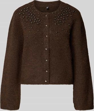 Only Regular Fit Strickjacke mit Woll-Anteil Modell MIGGIE