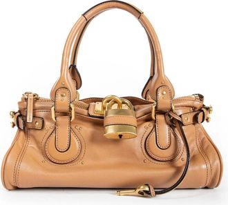 Chlo&eacute; Femme, Sacs, Beige, Taille: ONE Size Paddington Shoulder Bag