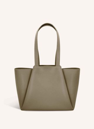 Kaai Kaai Schultertasche Midi Pyramid gruen