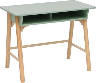 Mobili Rebecca Mobili Rebecca - Bureau pour enfants Rebecca Mobili Luan 70x90x50 mdf Pin Vert deau Marron