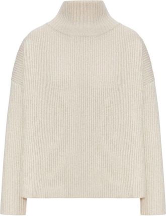 Max Mara Rollkragenpullover - Nude