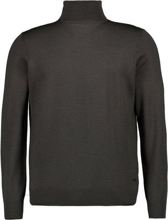 Joop Herren Rollkragenpullover grün Merinowolle