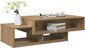 vidaXL Couchtisch Artisan-Eiche 105x55x32 cm Holzwerkstoff - Vidaxl