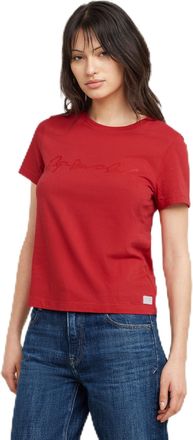 G-Star RAW G-Script Shiny Regular Tee