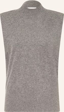 Kujten Kujten Cashmere-Pullunder grau