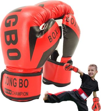 Generico Trainingshandschuhe - 170 g Trainingshandschuhe f&uuml;r Kinder | sichere Passform mit atmungsaktiven und hochelastischem Schaumstoff | Boxhandschuhe f&uuml;r K
