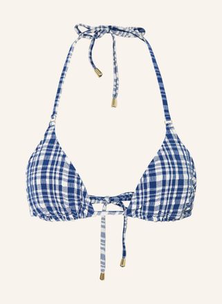 Mrs & Hugs Mrs & Hugs Triangel-Bikini-Top blau