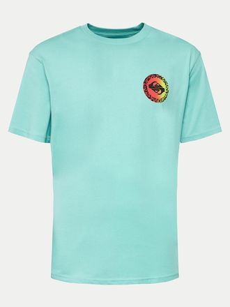 Quiksilver T-Shirt Long Fade EQYZT07670 Blau Regular Fit
