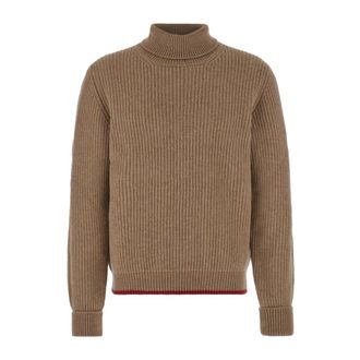 Fay Archive Turtleneck - - Knitwear - Herren - Braun - S
