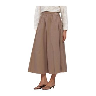 Moss Copenhagen Damen, R&ouml;cke, Beige, XSGr&ouml;&szlig;e