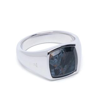 Tom Wood Bague Kay - Homme - Accessoires - Gris - Taille: 58 MM