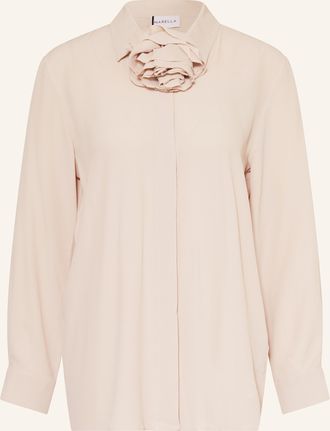 Marella Bluse Mit Abnehmbarer Schluppe beige