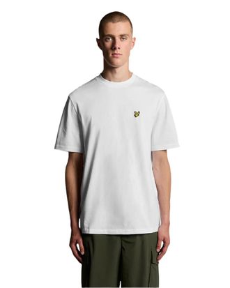 Lyle & Scott T-Shirt Herren | mit Rundhals-Ausschnitt und kurzen &Auml;rmeln | mit goldenem Adler-Logo auf der Brust | XS - XXL