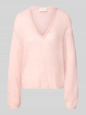 Freequent Relaxed Fit Pullover mit Alpaka-Anteil Modell Dido
