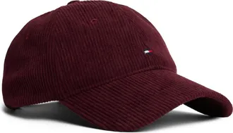Tommy Hilfiger Cap in Cord-Qualität mit Logo-Aufnäher in