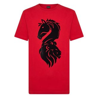 Billionaire Boys Club T-Shirt Rundhals - - Tops - Herren - Rot - XS