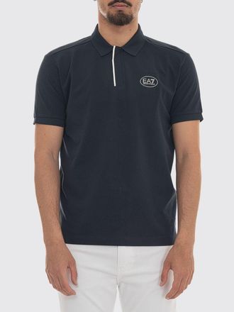 Emporio Armani Polo Homme couleur Bleu