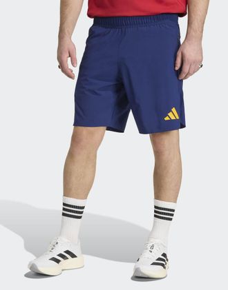 adidas adidas Performance - Espagne Tiro - Short ext&eacute;rieur - Bleu fonc&eacute;