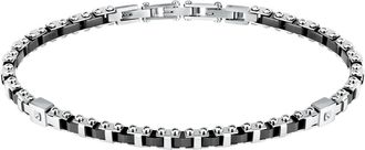 Sector Bracelet en acier et céramique