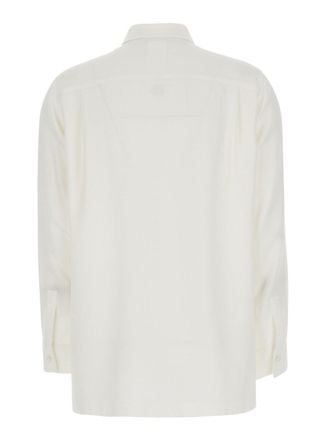Max Mara Womens Shirt Geranio Silk - White Blouses
