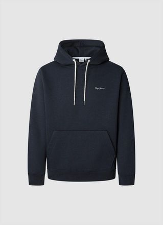 Pepe Jeans London Hoodie MACBETH SMALL LOGO Regular Fit mit gesticktem Logo