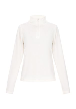 Mymo Fleecepullover Frauen weiss