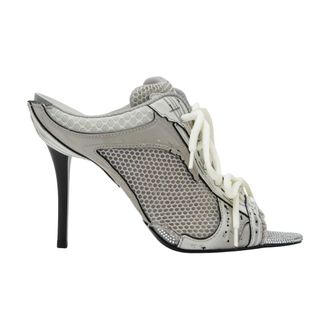 Balenciaga Stapler Heeled Mule - - Shoes - Damen - Grau - 37 EU